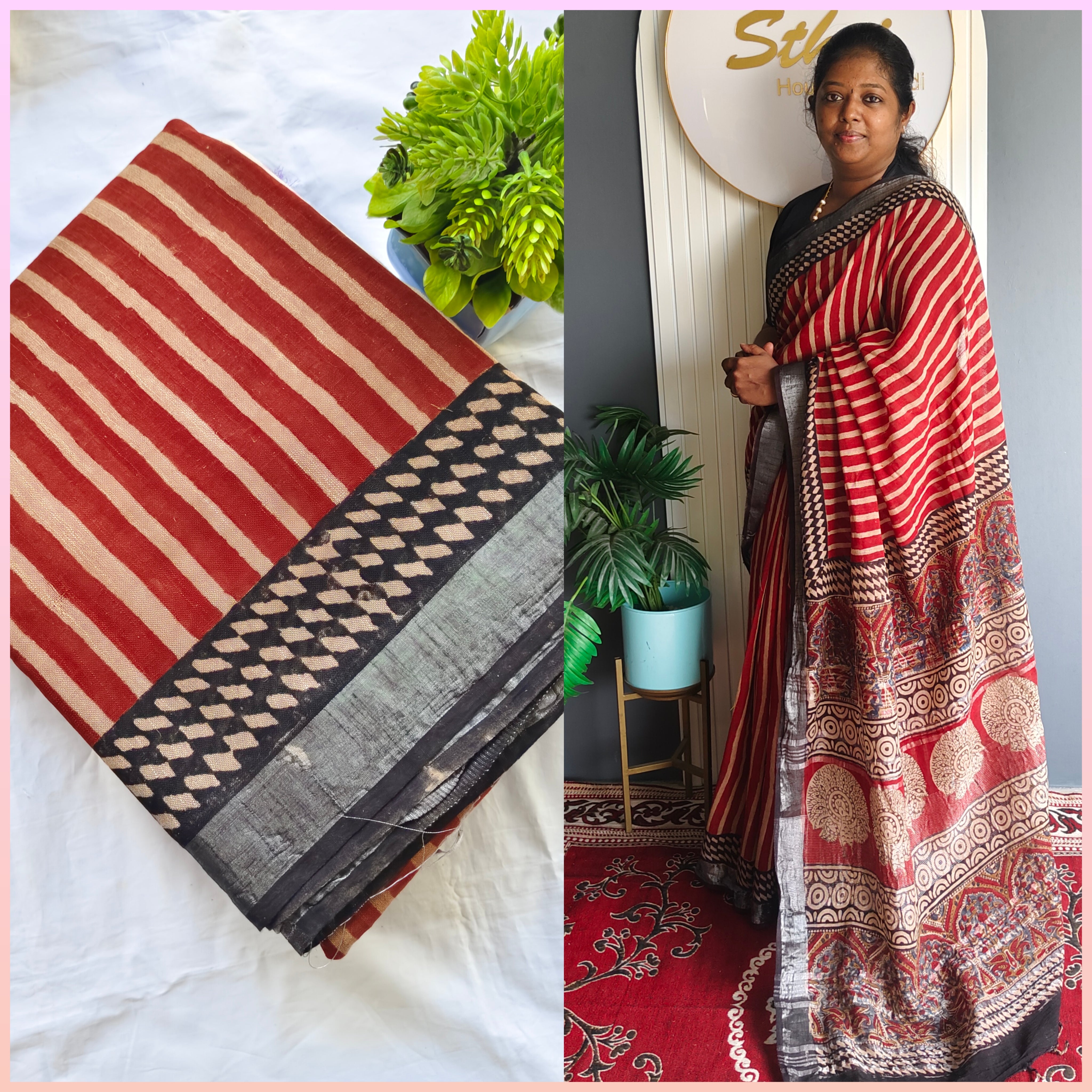 Block print linen – Sthri Boutique