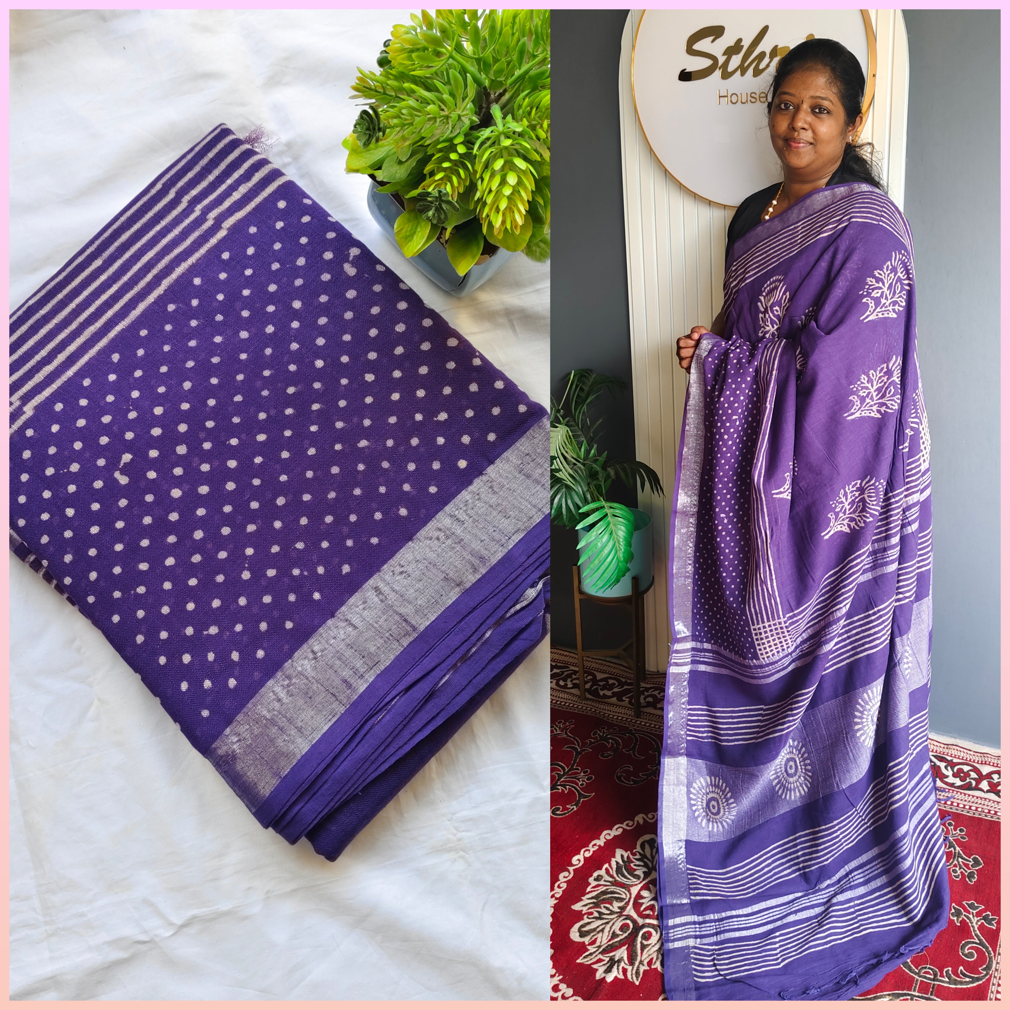 Block print linen – Sthri Boutique