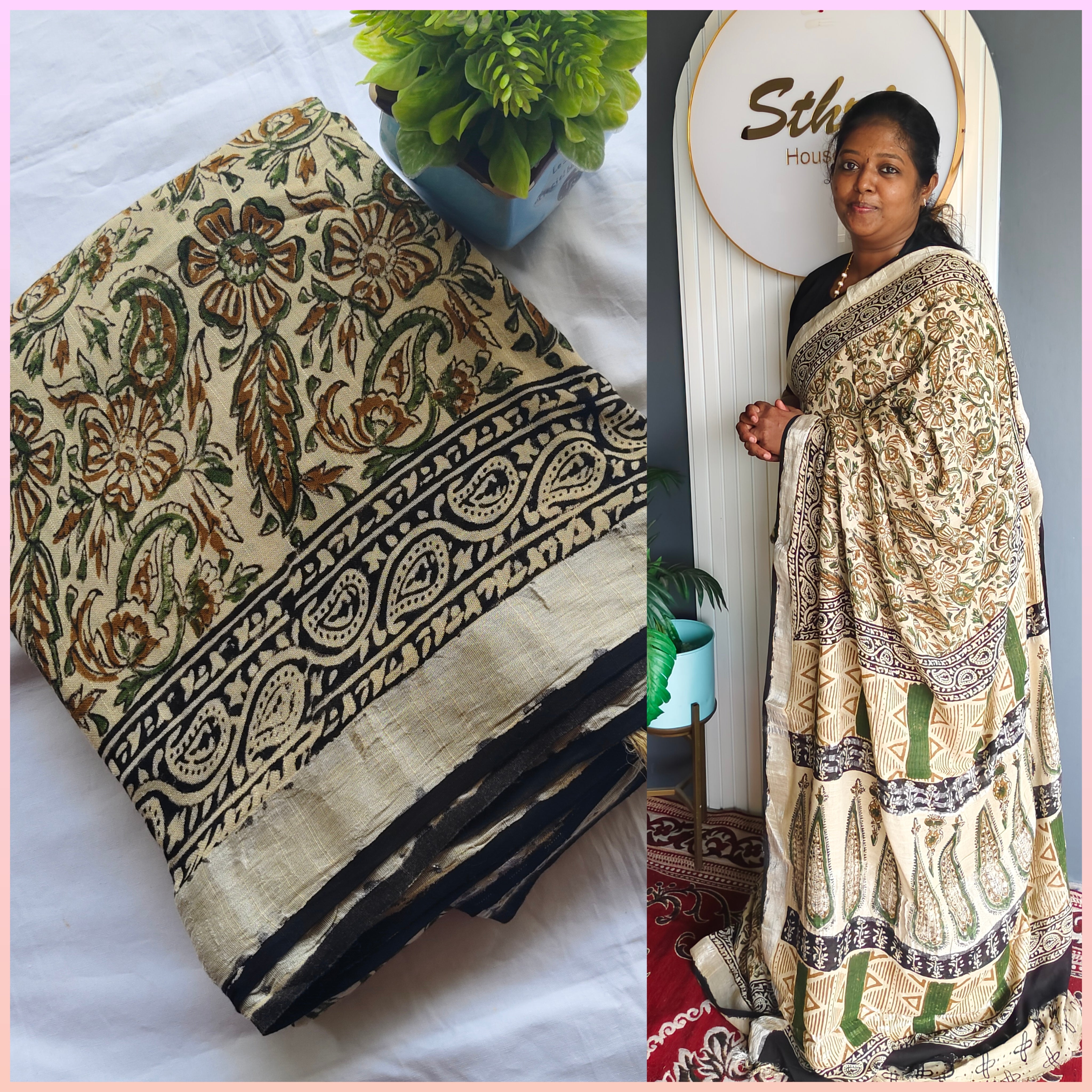 Block print linen – Sthri Boutique